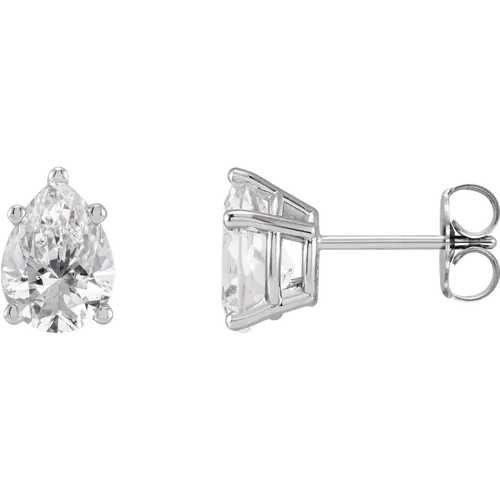 IVY & PEARL CO. 1 1/3 Ct Lab-grown Diamond Earrings In 14k Gold