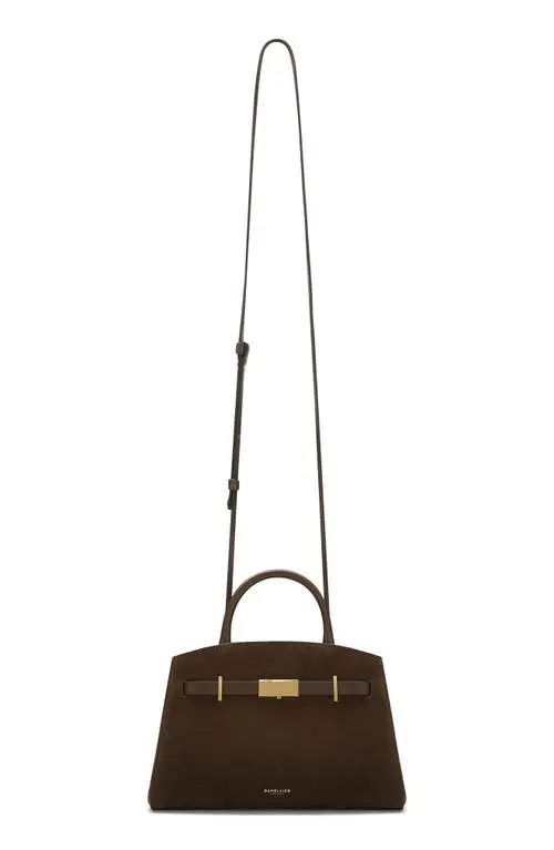 DEMELLIER The Small Hudson Leather Suede Bag