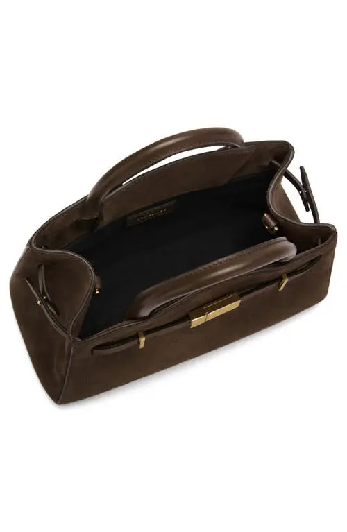DEMELLIER The Small Hudson Leather Suede Bag