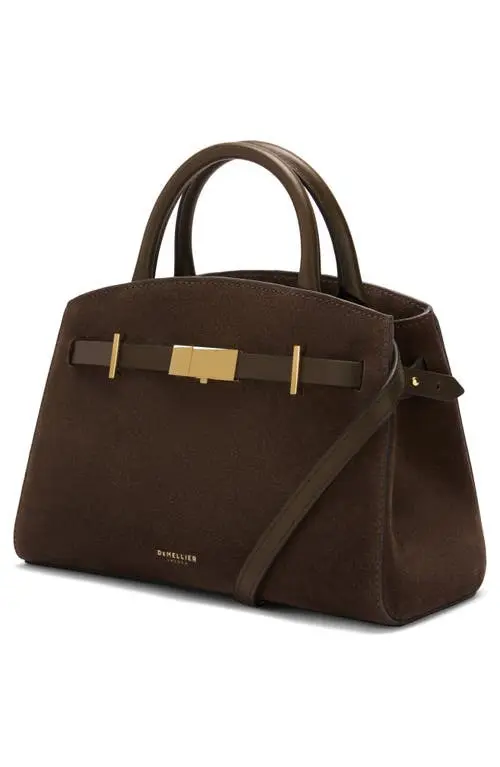 DEMELLIER The Small Hudson Leather Suede Bag