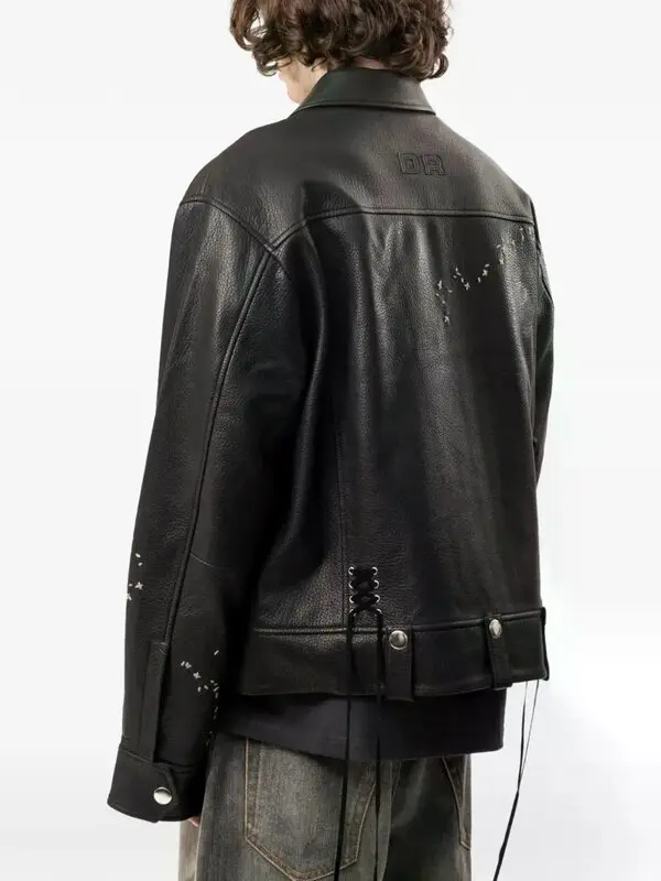 DOMREBEL Roses Lambskin Jacket