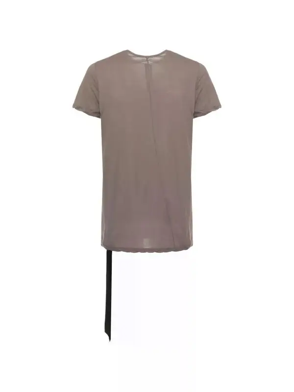 Rick Owens Raw-edge Hanging-strap T-shirt - Grey