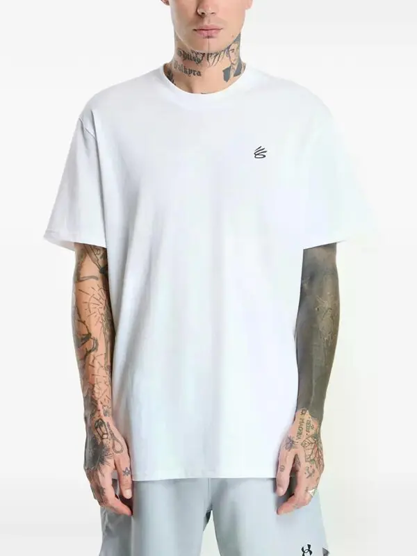 Under Armour Curry Logo-print T-shirt - White