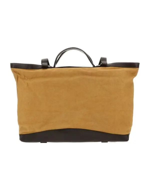 Dries Van Noten Two-toned Shopper Bag - Beige
