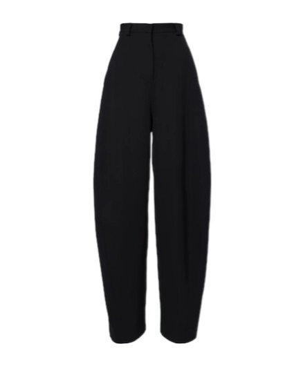Balenciaga Wool Barrel-leg Pants