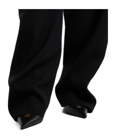 Balenciaga Wool Barrel-leg Pants