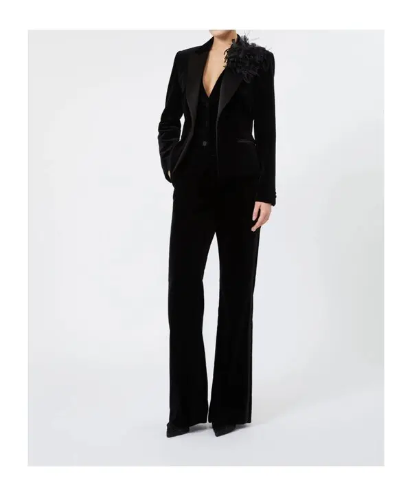 Max Mara Long-sleeved Tailcoat