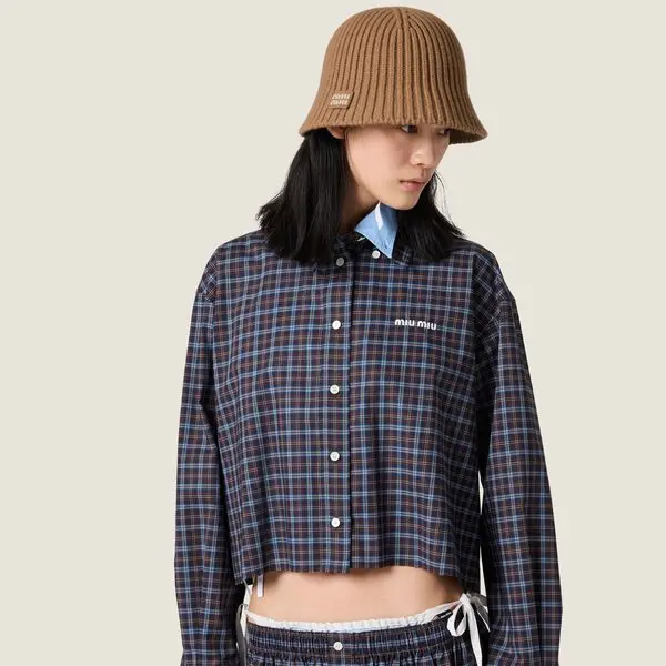 Miu Miu Wool And Cashmere Hat