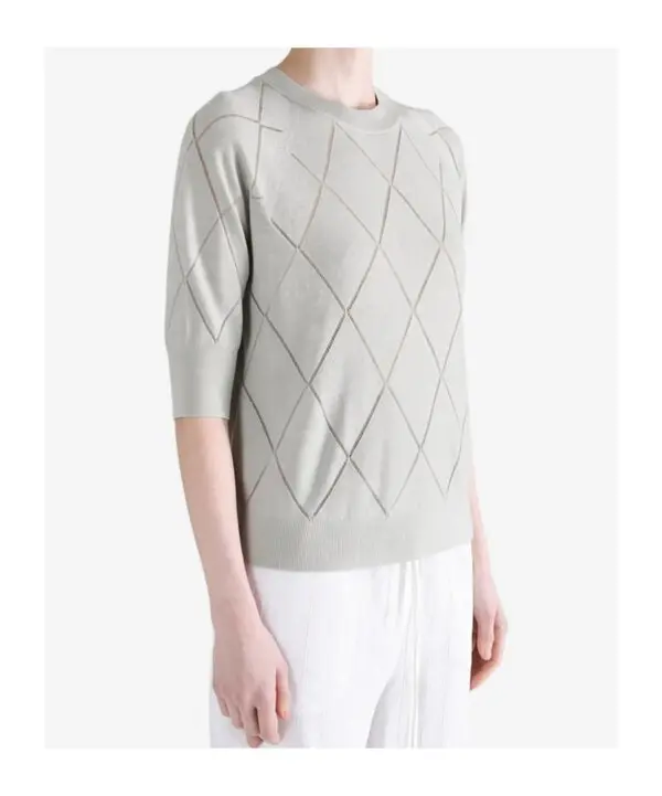 Dries Van Noten Argyle Sweater