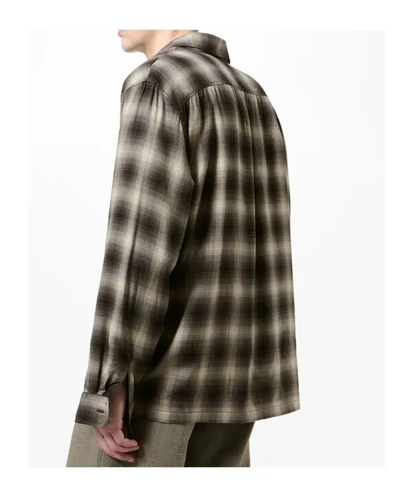 Our Legacy Long-sleeved Plaid Shirt