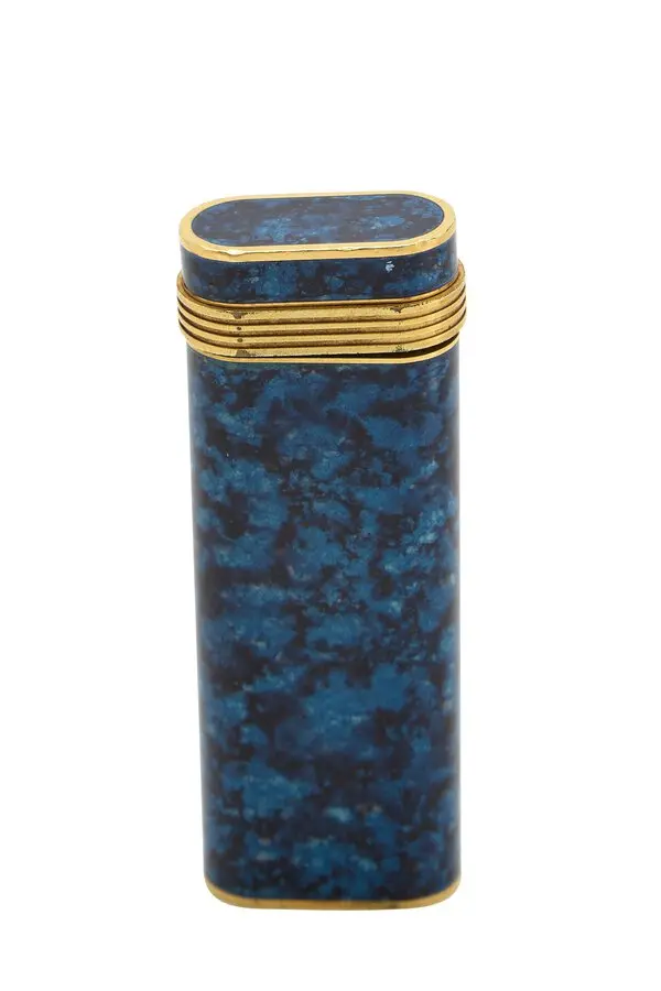 Cartier Blue Lacquer Lighter