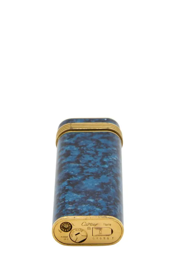 Cartier Blue Lacquer Lighter