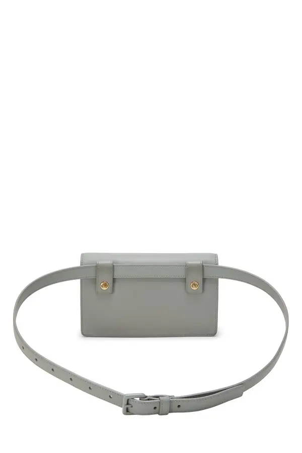 Dior Lambskin Leather Saddle Belt Pouch