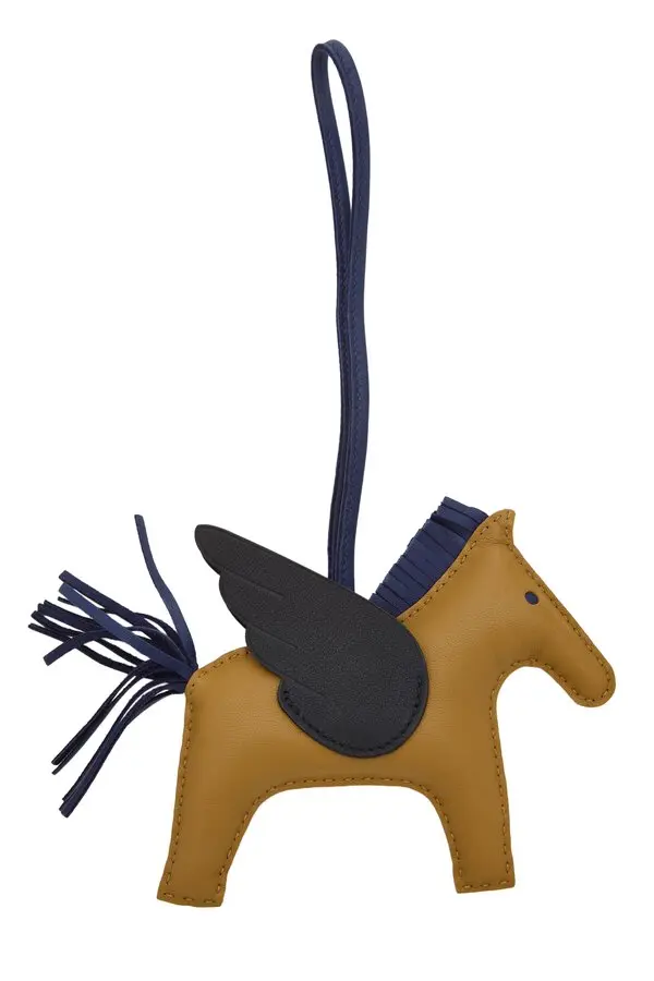 Hermès Multicolor Milo Leather Rodeo Bag Charm
