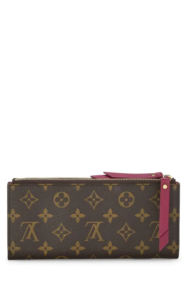 LOUIS VUITTON Monogram Canvas Adele Wallet