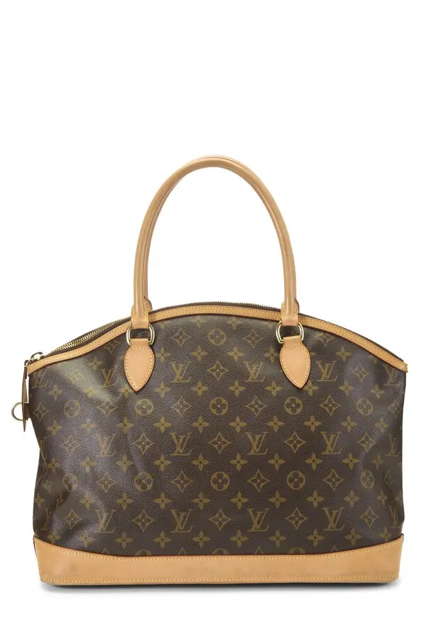LOUIS VUITTON Monogram Lockit Horizontal - Brown