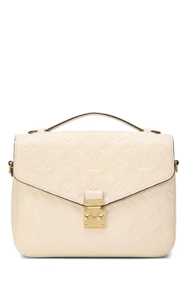 LOUIS VUITTON Dune Monogram Empreinte Pochette Metis - Beige