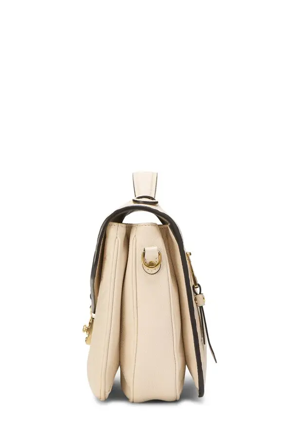 LOUIS VUITTON Dune Monogram Empreinte Pochette Metis - Beige