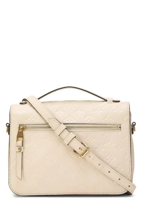 LOUIS VUITTON Dune Monogram Empreinte Pochette Metis - Beige