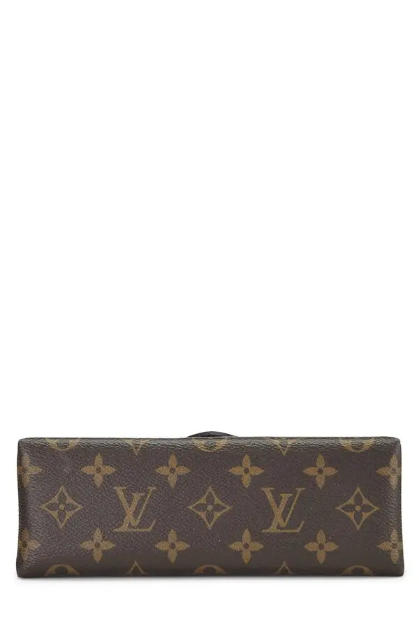 LOUIS VUITTON Monogram Canvas Locky - Black