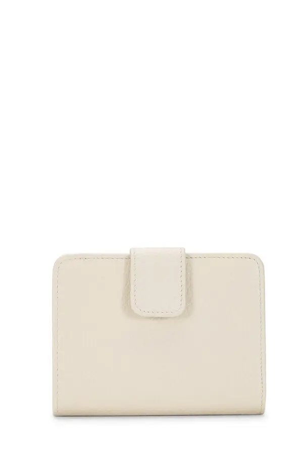Prada Vitello Daino Compact Wallet