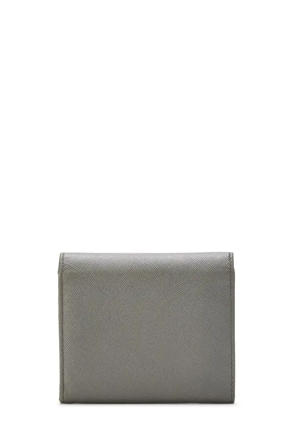 Prada Saffiano Compact Wallet