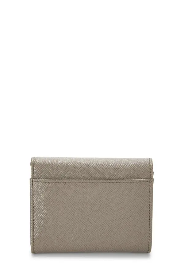 Prada Saffiano Compact Wallet