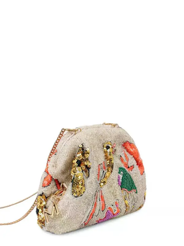Lola Casademunt Sequin-embellished Beaded Cross Body Bag
