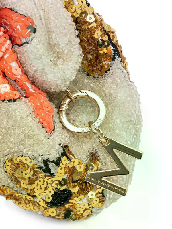 Lola Casademunt Sequin-embellished Beaded Cross Body Bag