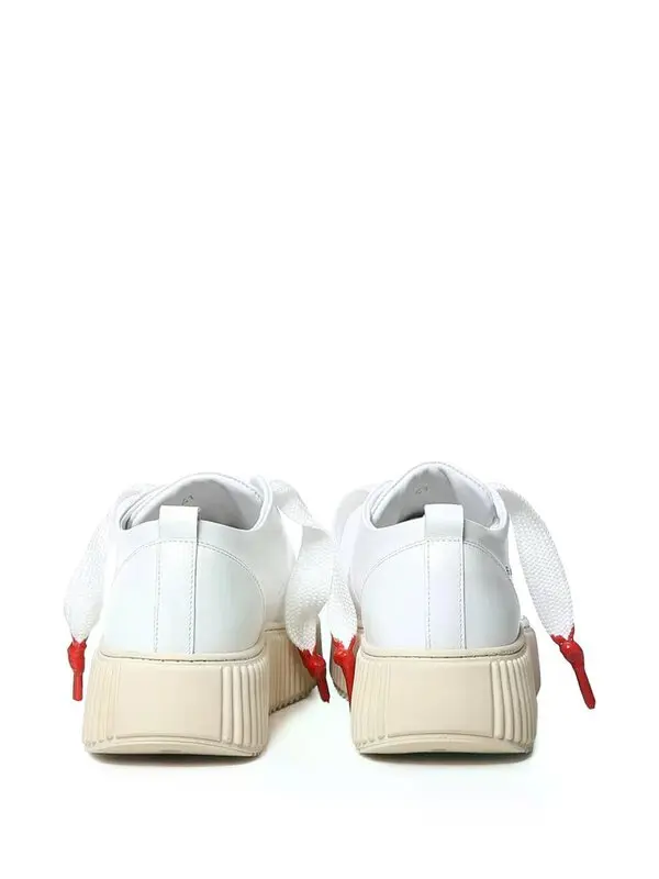 GIULIANO GALIANO Jumbo Low-top Leather Sneakers