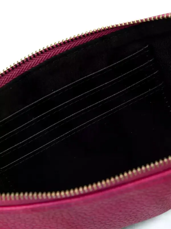 Lola Casademunt Logo-plaque Double-purse Pebbled Wallet