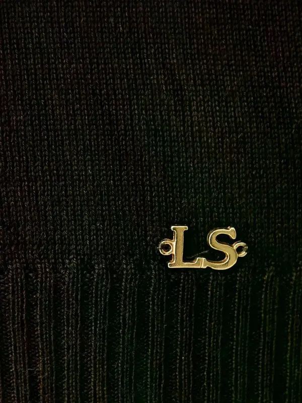 Luisa Spagnoli Occulto Logo-plaque Knitted Sweater
