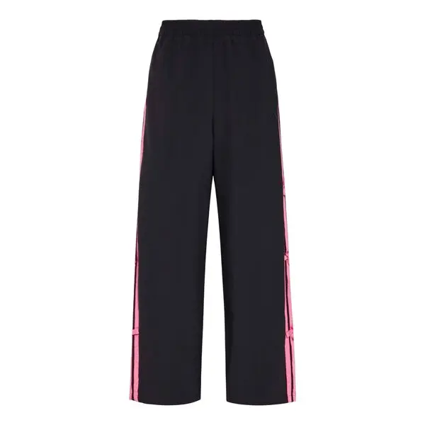 Adidas Dance Woven Pants Asia Sizing 'black Pink - Black/pink