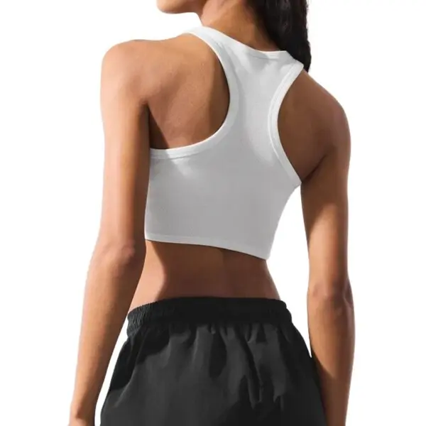 Alo Yoga Aspire Tank - White Black