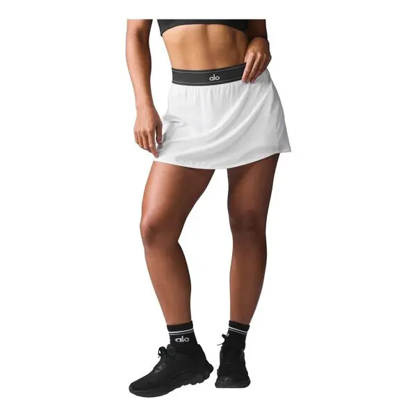 Alo Yoga Match Point Skirt - White