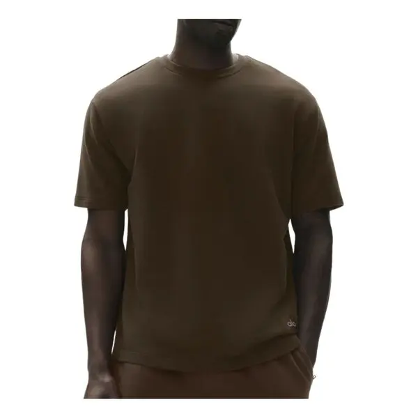 Alo Yoga Double Take T-shirt - Espresso