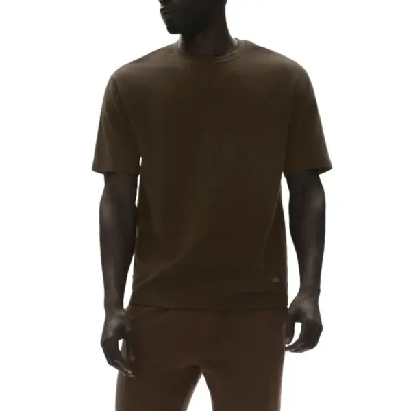 Alo Yoga Double Take T-shirt - Espresso