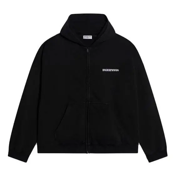 Balenciaga Turn Zip-up Hoodie Wide Fit