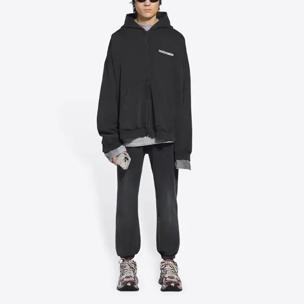 Balenciaga Turn Zip-up Hoodie Wide Fit