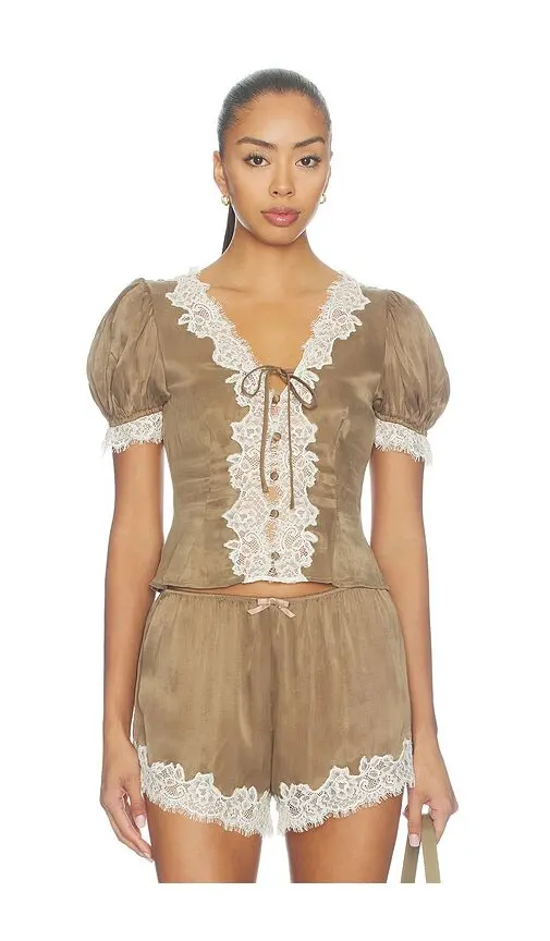 For Love & Lemons Luna Top
