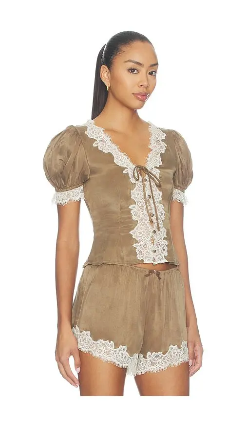 For Love & Lemons Luna Top