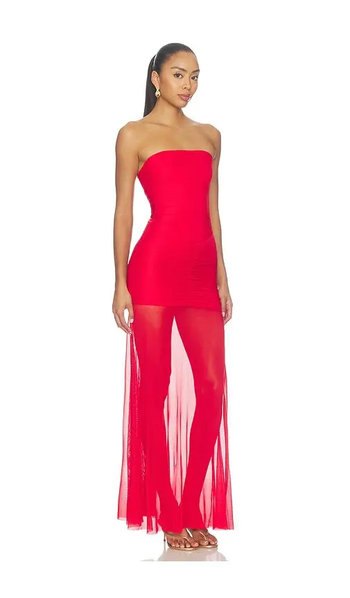 MORE TO COME Britney Maxi Dress In Red