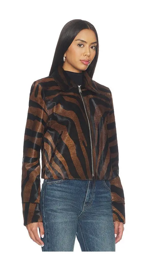Simkhai Daria Jacket In Brown