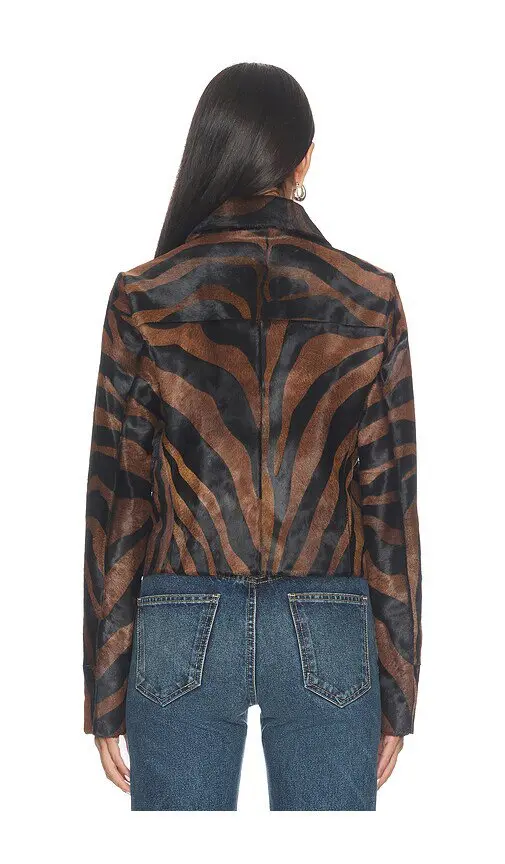 Simkhai Daria Jacket In Brown