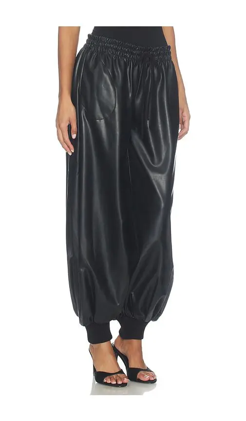Norma Kamali Oversized Boyfriend Sweat Jogger Pant