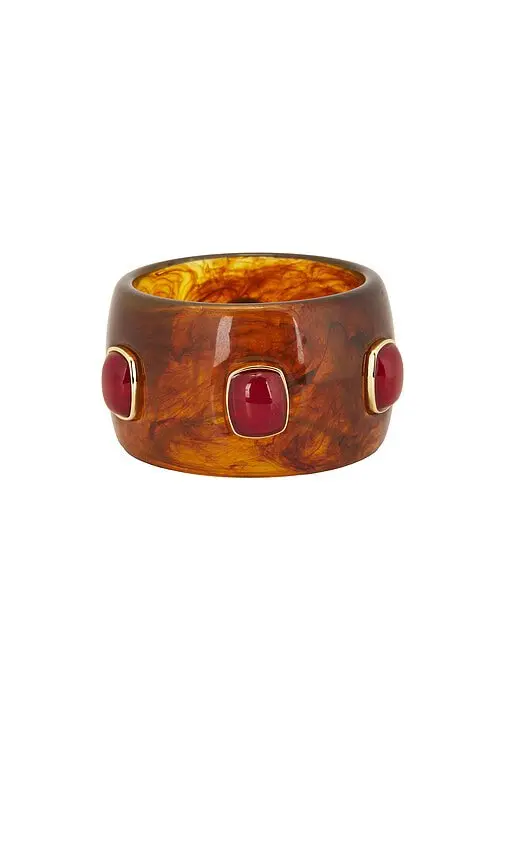 FRASIER STERLING Heartbreaker Bangle Bracelet In Brown