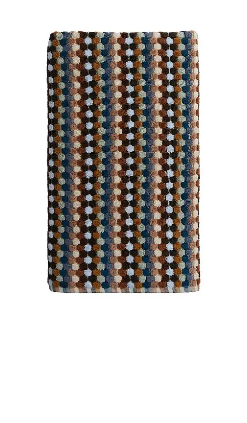 PARACHUTE Organic Mosaic Bath Towel - Multi