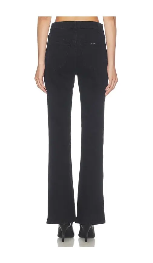 Rolla's Midtown Bootcut Jeans In Black