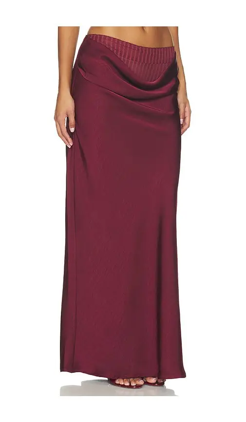 BENNI Sara Skirt In Wine