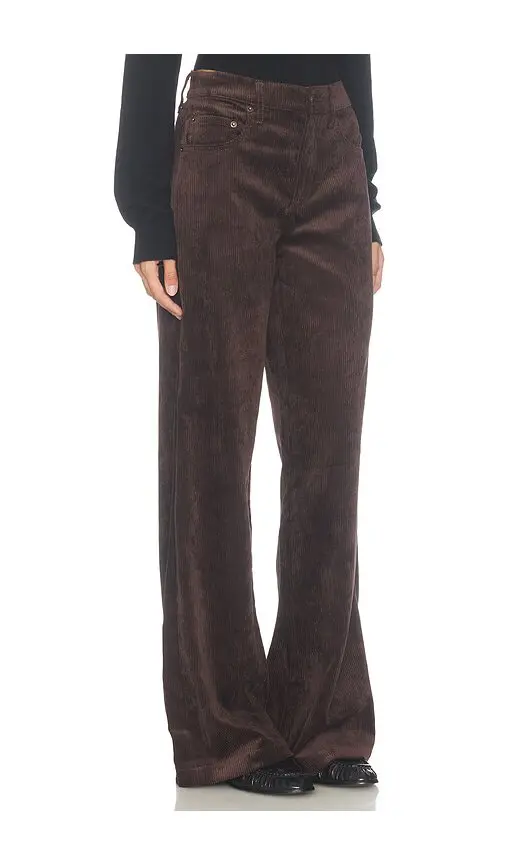 PISTOLA Jadyn Low Slung Palazzo Pant In Brown